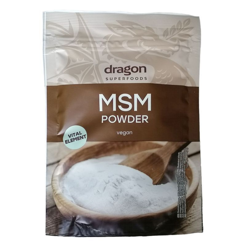 Dragon Superfoods bio MSM por 200g - Herbaposta webshop