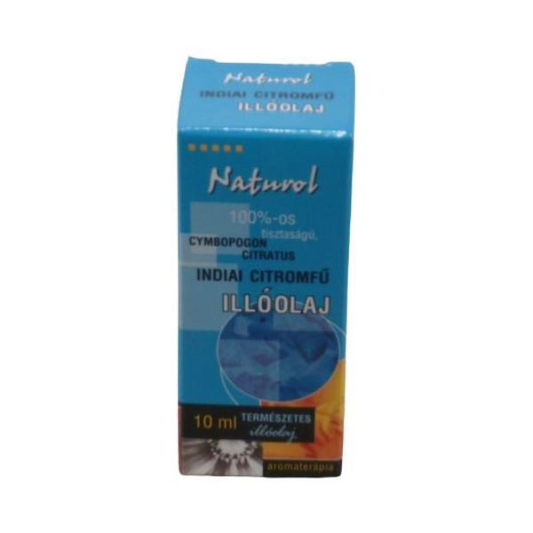 1003 Ft - Naturol illóolaj - indiai citromfű 10ml - Herbaposta webshop
