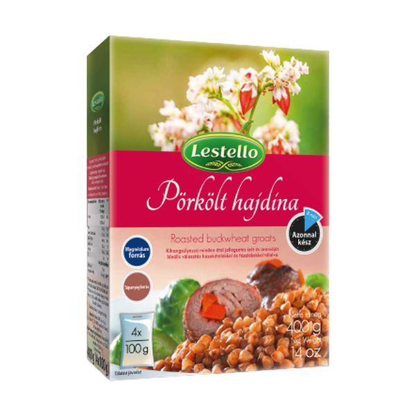 1007 Ft - Lestello pörkölt hajdina (4x100g) 400g - Herbaposta webshop
